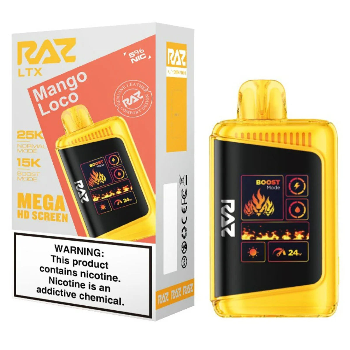 RAZ LTX Disposable Vape | 25k Puffs – Vaporcafeonline